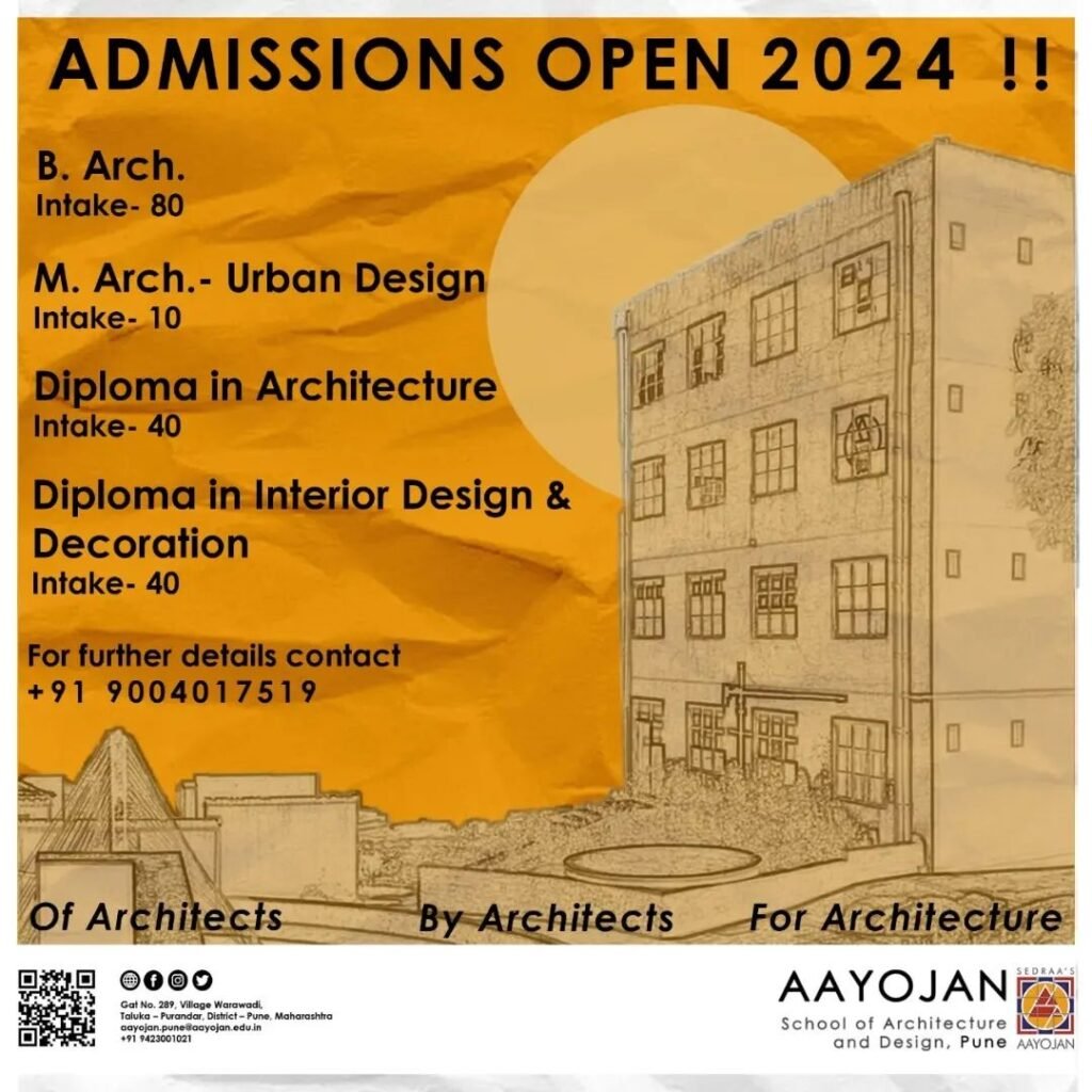 ADMISSIONS 2024 – 25 - Aayojan Pune